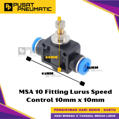 Jual MSA 10 One Touch Union Speed Control Fitting Slip Lock Socket Push ...