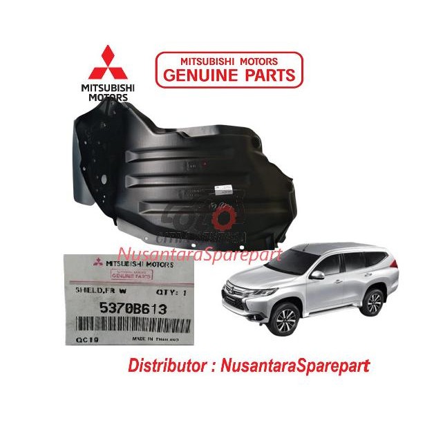 Jual LINER LINNER PENAHAN LUMPUR FENDER DEPAN KIRI ALL NEW PAJERO ...