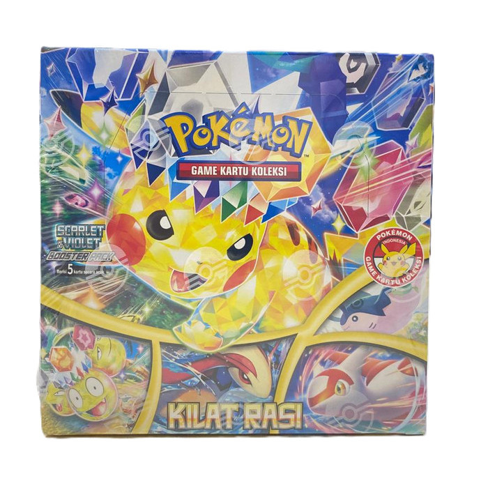 Jual Pokemon Kilat Rasi Booster Box TCG Indonesia SV8S | Shopee Indonesia