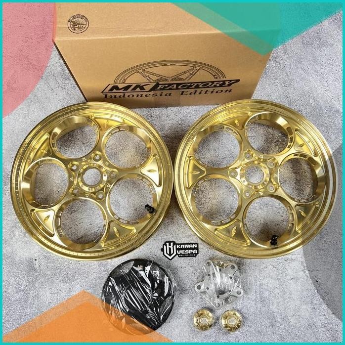 Jual Velv MK Factory MK12 Gold 12inc for vespa sprint primavera S Lx ...
