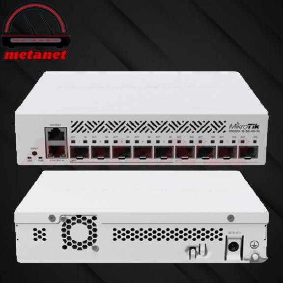 Jual HARGA DISC - Mikrotik CRS310-1G-5S-4S+IN | CRS 310 1G 5S 4S+IN ...