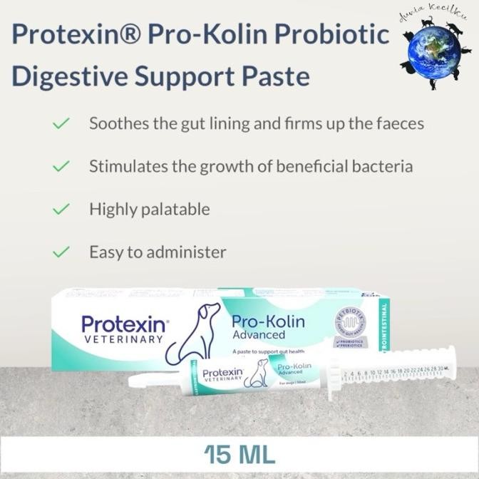 Jual Promo Protexin Pro Kolin Advance Probiotic For Cats & Dogs - Obat ...