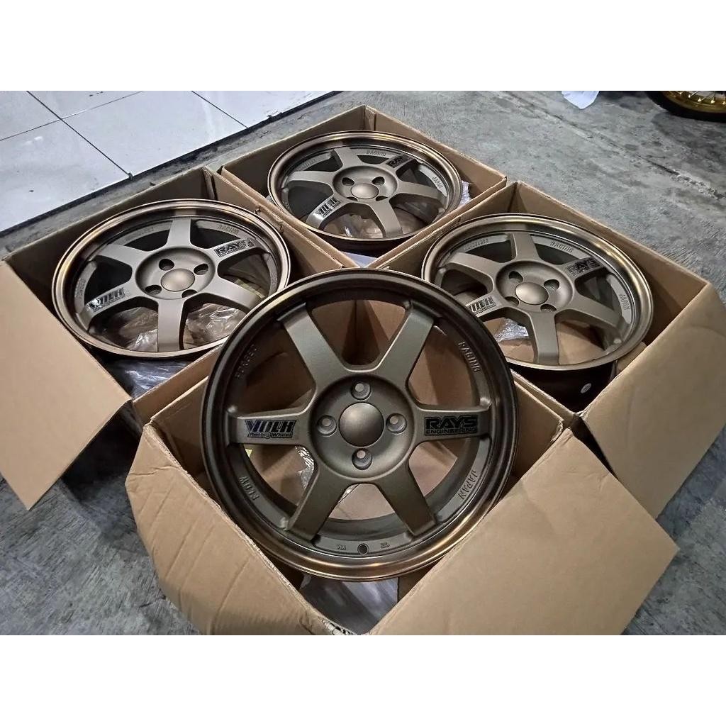 Jual Velg Racing Volk Rays Te37 Og Flowforming Ring 16 Lebar 7 Et 42 ...
