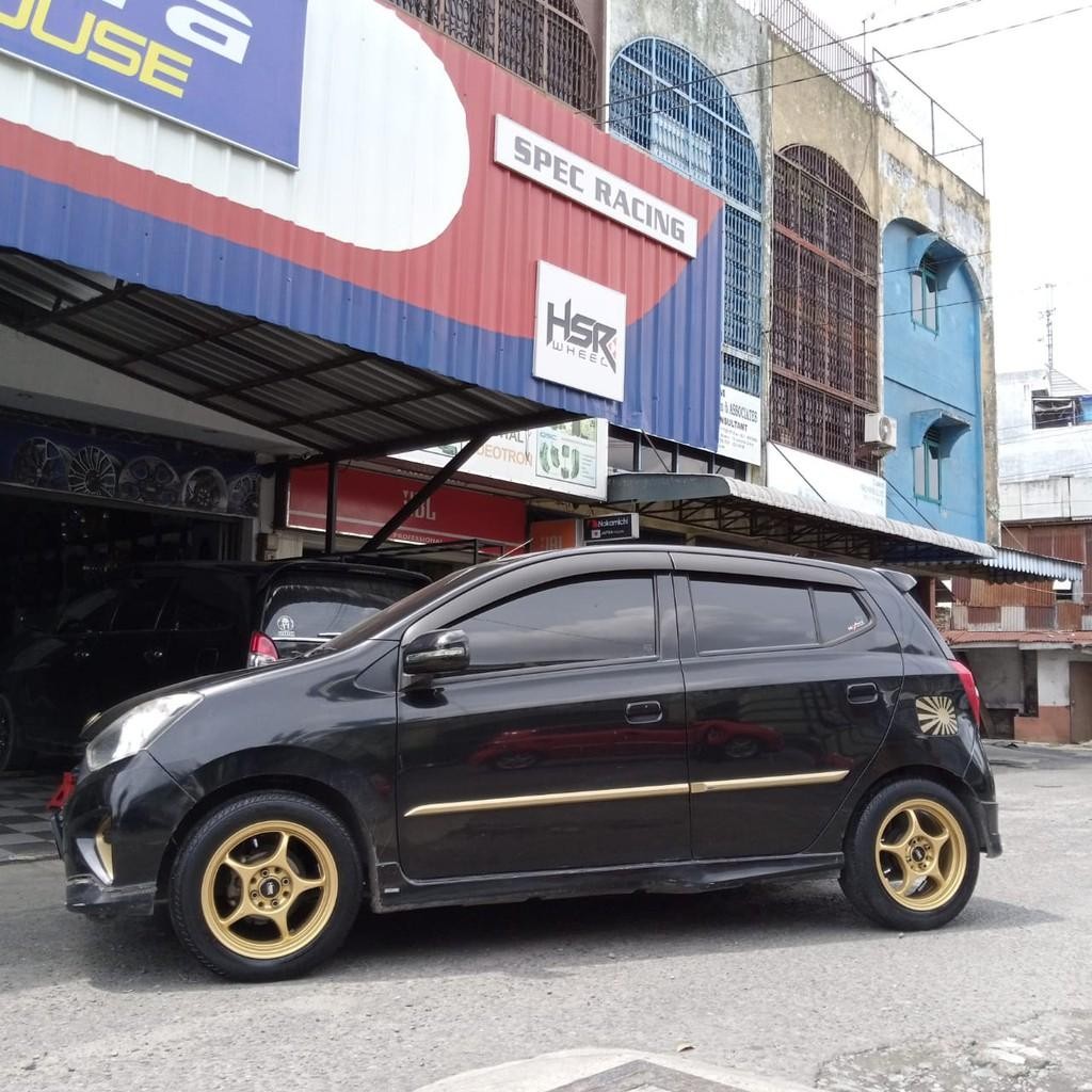 Jual Paket Velg Dan Ban Mobil Hsr Sensei Ring 15 Untuk Brio Agya Ayla Calya Mobilio Jazz Yaris ...