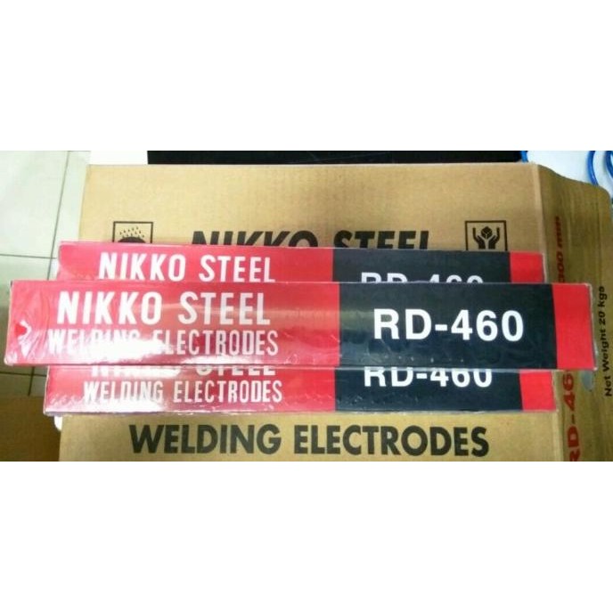 Jual KAWAT LAS NIKKO STEEL RD-460 DIAMETER 2.0MM - AWS E6013 ORIGINAL ...