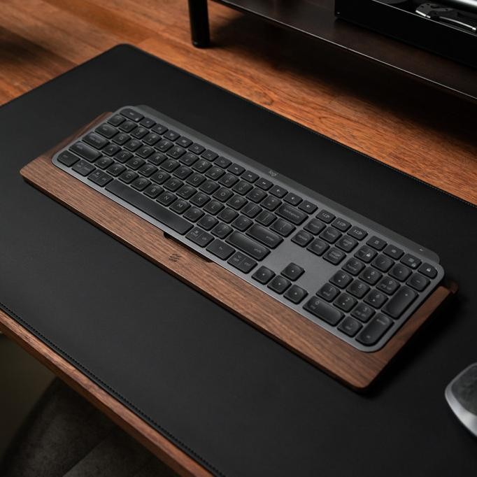 Jual easee Wooden Tray Logitech MX Keys S Keyboard Palm Rest Terlaris ...