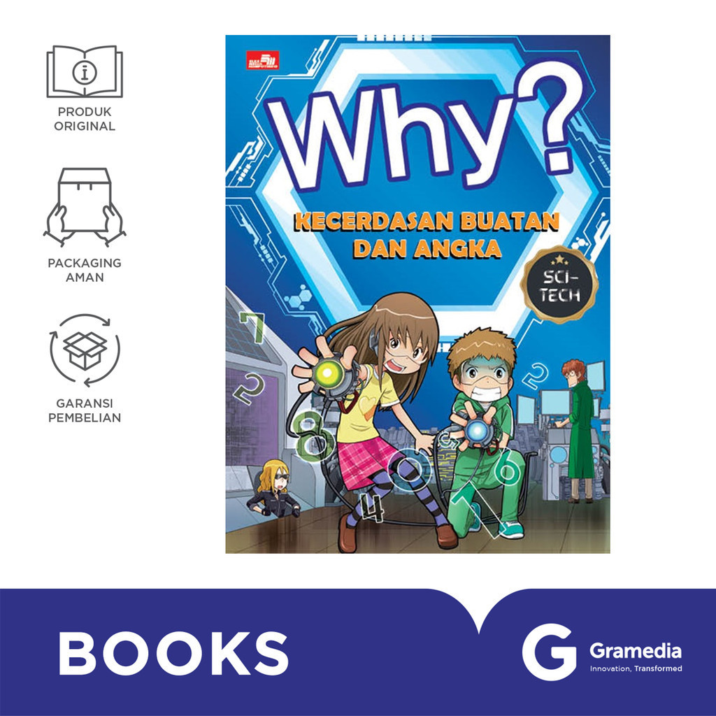Jual Gramedia Bintaro - Why? Kecerdasan Buatan Dan Angka | Shopee Indonesia