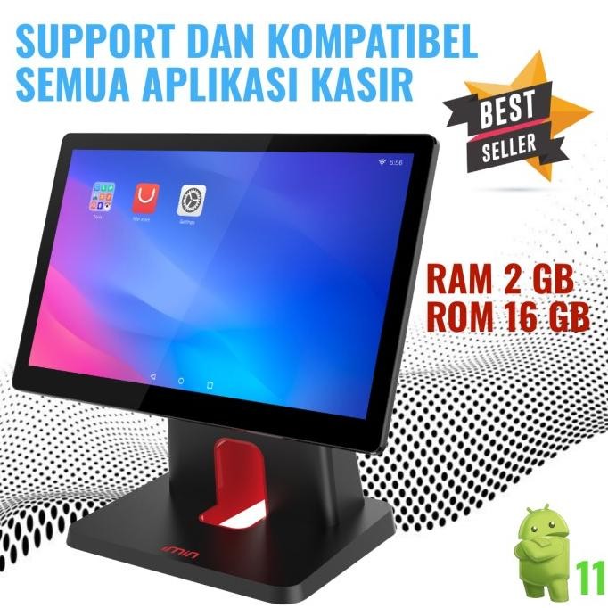 Jual Android Pos Machine Desktop Mesin Kasir Imin D3 504 Original Dan Terpercaya | Shopee Indonesia