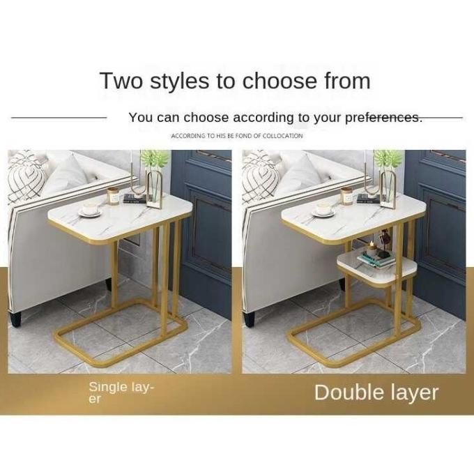 Jual Meja Samping Minimalis / Meja Sofa Side Table Estetik European ...