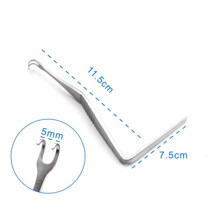 Jual Double-headed Angle Pull hook Nose shaping pull hook Nasal cavity ...