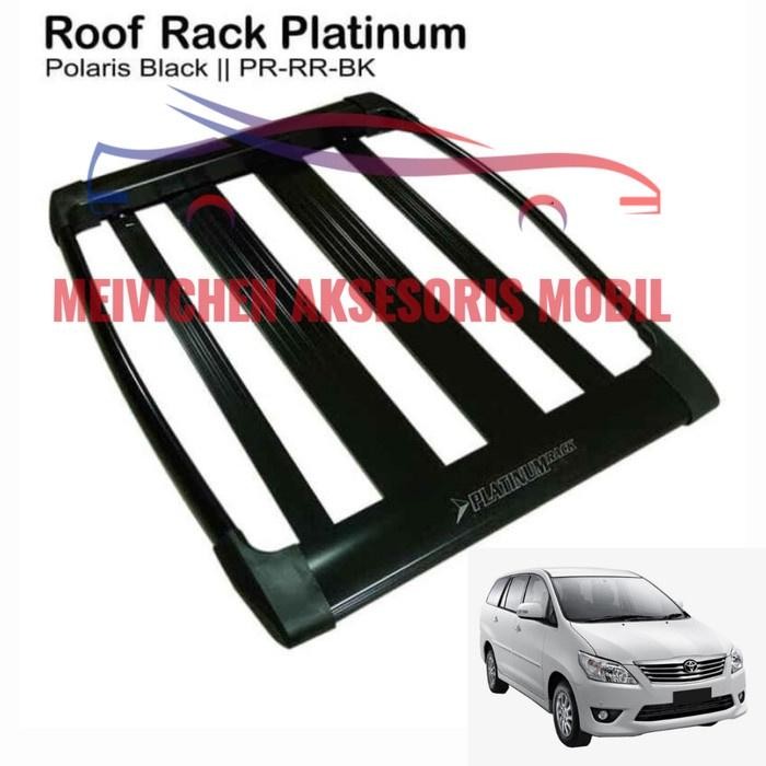 Jual Roof Rack Rak Bagasi Atas Mobil Platinum Toyota Grand Innova Hitam ...
