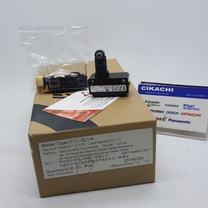 Jual Gak Pakai Lama Sl1-A, Mirco Switch (Limit Switch) Azbil | Shopee Indonesia