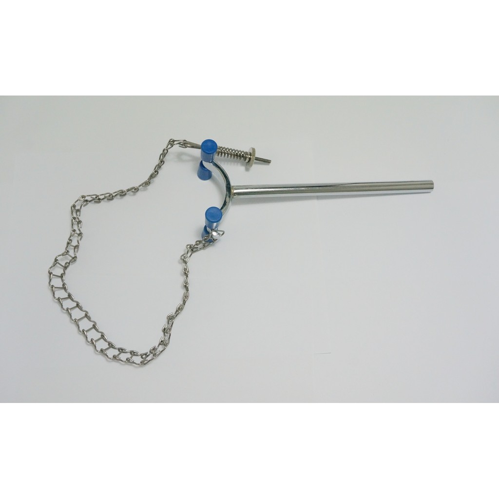 Jual 40-150mm Length beaker Clamp chains clip lab beaker holder clamp ...