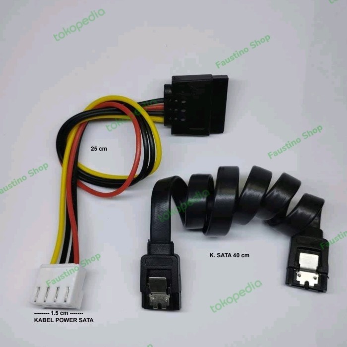 Jual Kabel Power DVR +Sata HDD | Shopee Indonesia