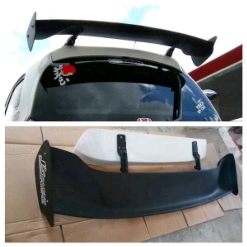 Jual Spoiler Gt Wing Js Racing Honda Brio Old Bahan Duraflex Made In Grt Indonesia | Shopee ...