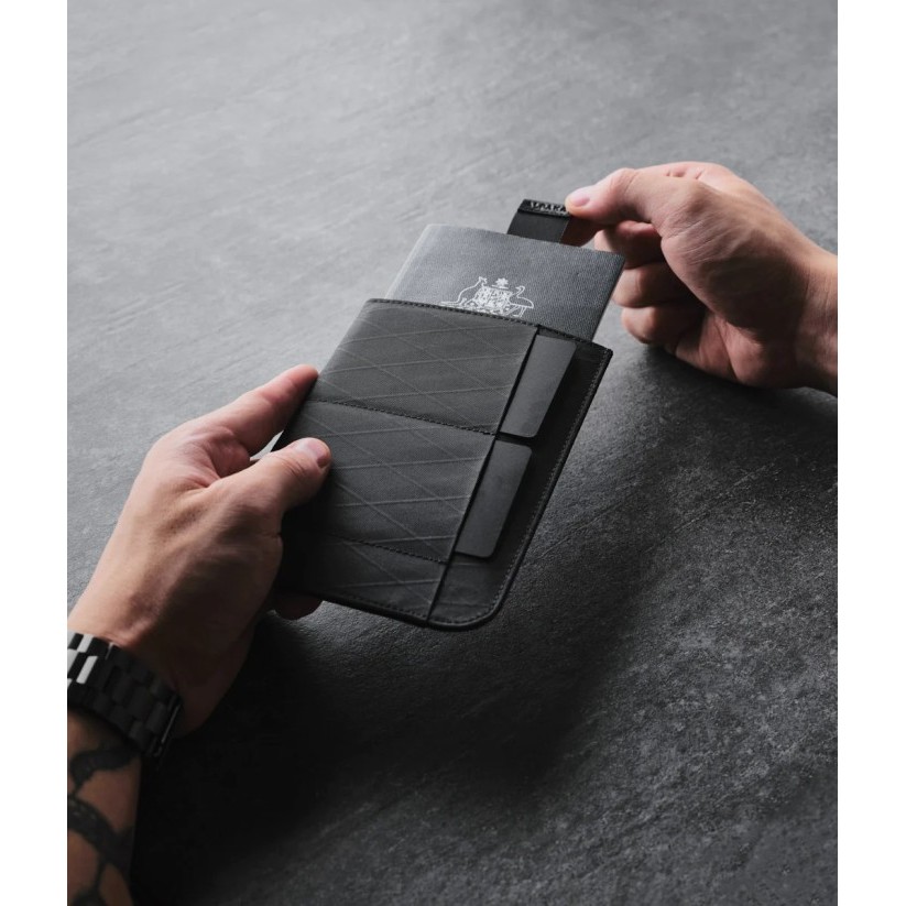 Jual Dompet Pria Alpaka ARK Passport Sleeve Dompet Passport Cover ...