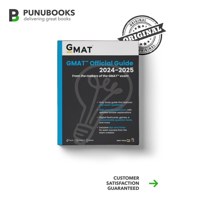 Jual GMAT Official Guide 2024-2025: Book + Online Question Bank (GMAT ...