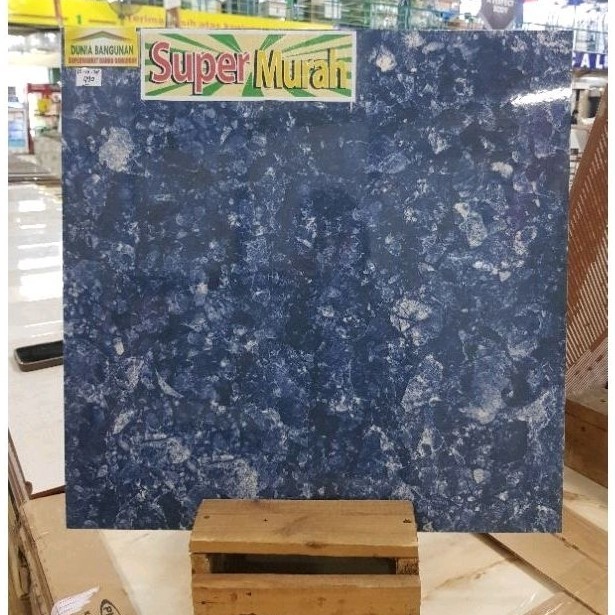 Jual Keramik Platinum 50x50 Lido Blue Keramik Lantai Glossy/Keramik ...