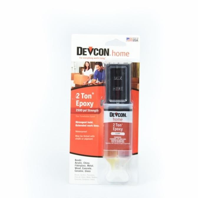 Jual Promo Devcon Lem Besi Epoxy Multifungsi 2 Ton 2500Psi 29 Ml - Lem ...