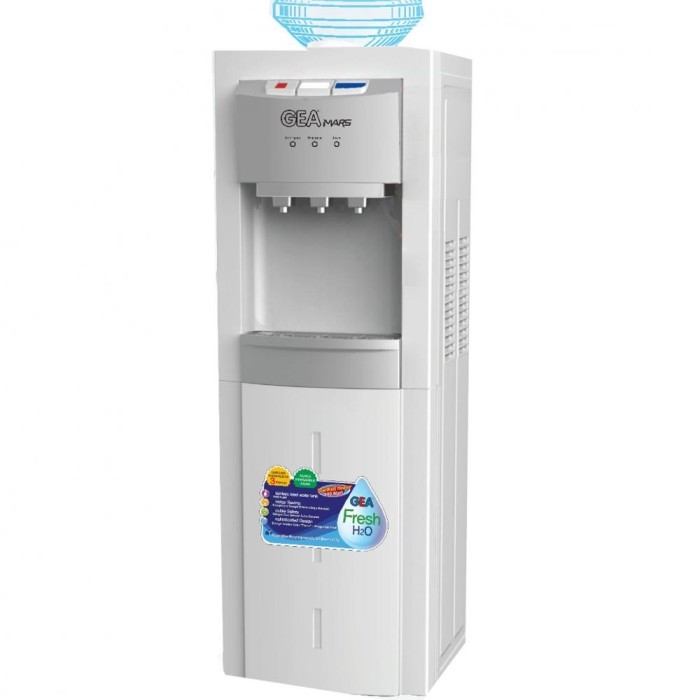 Jual NETIVOT GEA MARS DISPENSER 3 KRAN GALON ATAS PENDINGIN KOMPRESOR ...