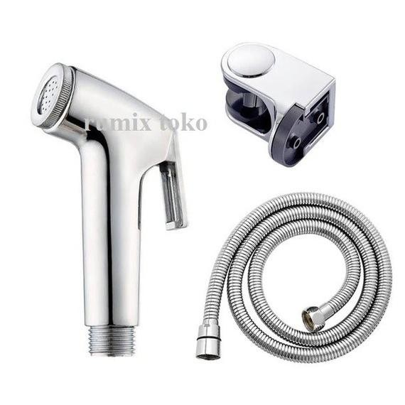 Jual ALAT Jet Shower Kloset Toilet Closet Wasser Cebok WC Semprotan Duduk | Shopee Indonesia