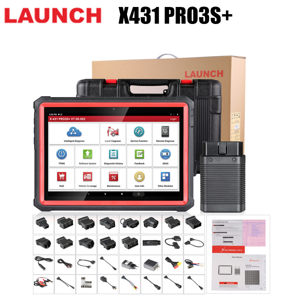Jual Newest LAUNCH X431 PRO3S+, Bi-Directional Scan Tool, 31+ Reset Service, OE-Level Full ...