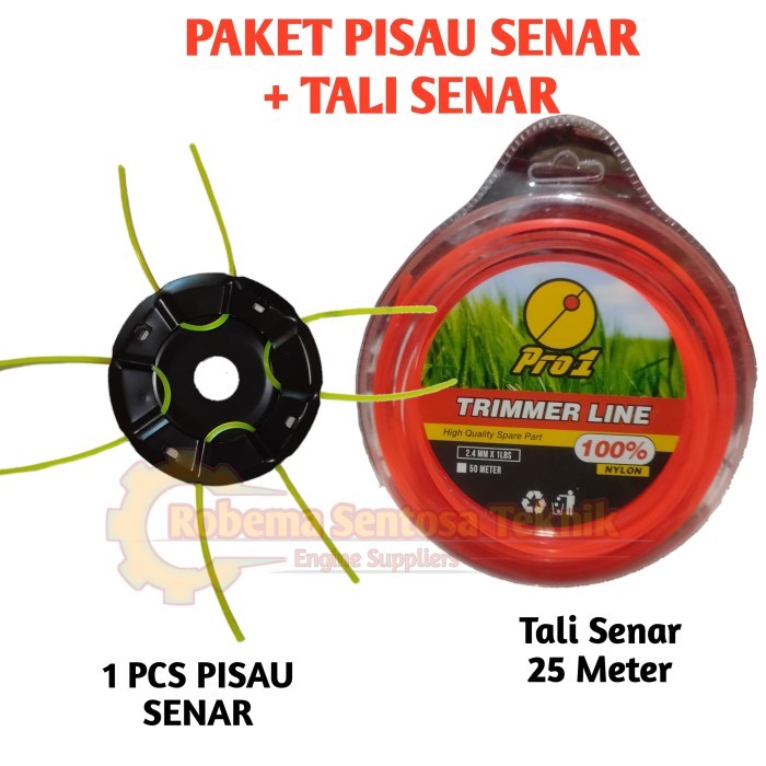 Jual Paket Mata Pisau Tali Senar dan Dudukan Piringan Mesin Potong ...