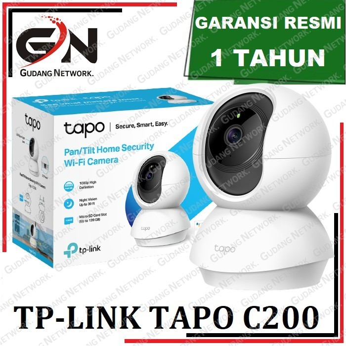 Jual TP-Link Tapo C200 Pan/Tilt Home Security Wi-Fi Camera tplink tapo c200 | Shopee Indonesia