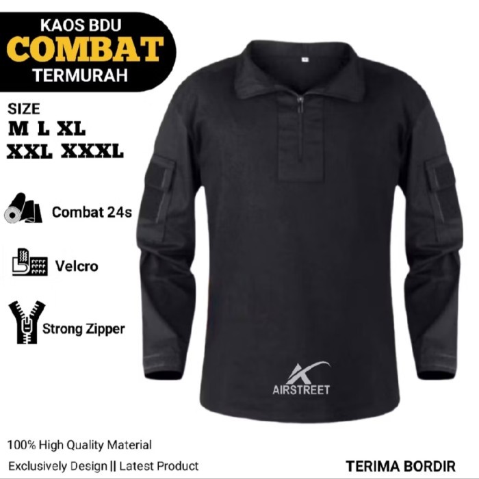 Jual Jual Kaos BDU Tactical/Kaos Taktikal/Kaos Pria/Kaos Tangan Panjang | Shopee Indonesia