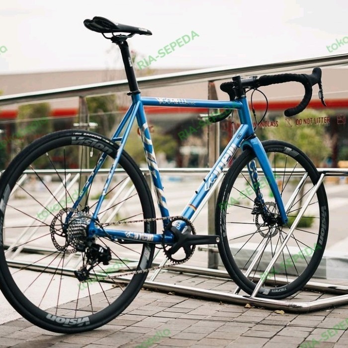 Jual Sepeda Road bike CINELLI VIGORELLI ROAD DISC - ELECTRON BLUE ...