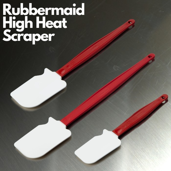Jual Rubbermaid High Heat Scraper - Red - Baking Spatula Tahan Panas ...