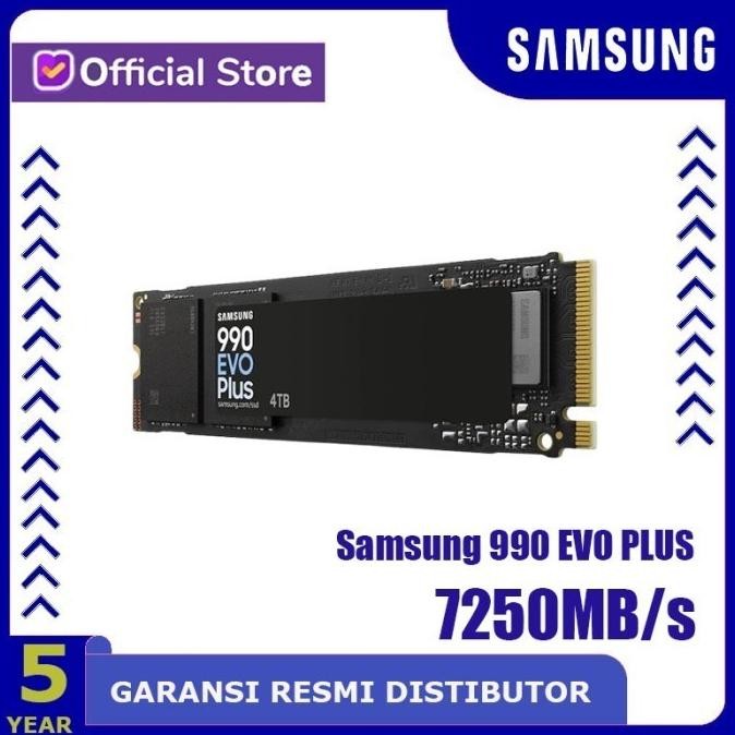 Jual SSD Samsung 990 EVO PLUS 1TB - SSD M.2 NVMe PCIe Gen 4 | Shopee Indonesia