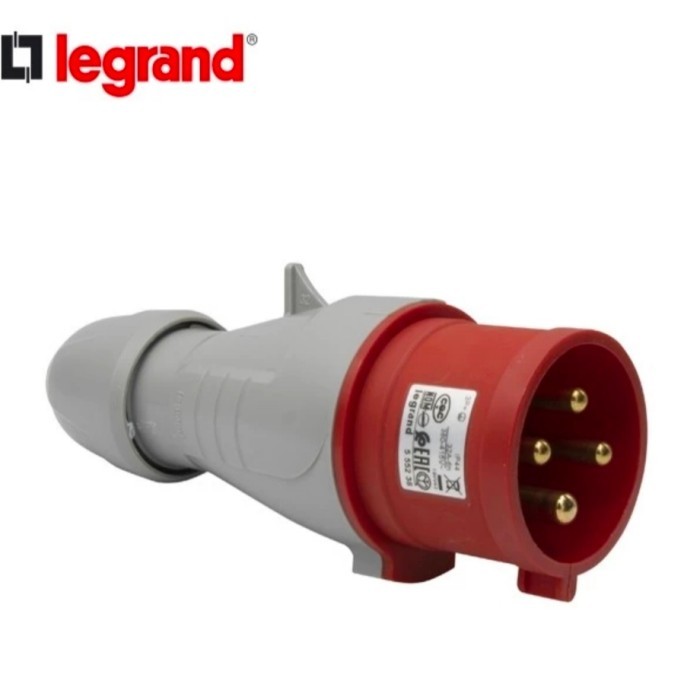 Jual #Siap Dipesan Plug Legrand P17 Ip44 4 Pin 3P+E 32A 380-415V 555238 ...
