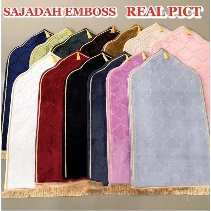 Jual Ready Stock Sajadah Aesthetic Sejadah Unik Travel /Sejadah ...