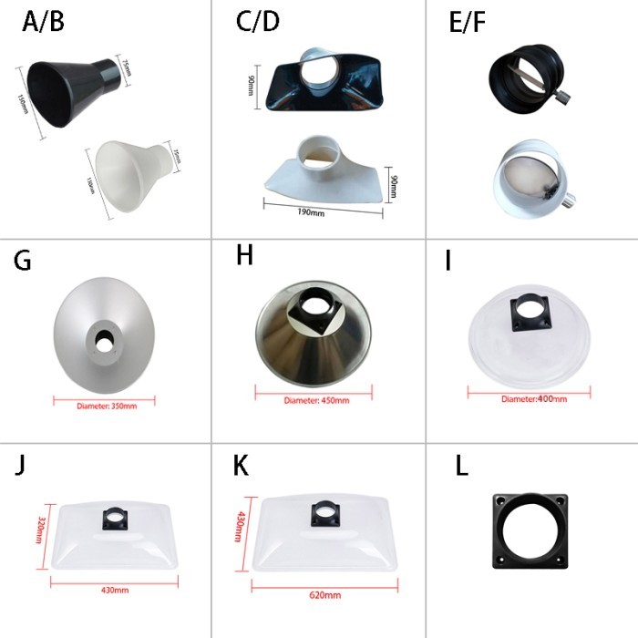 Jual CHROMEE Extraction System OD 75mm exhaust hoods For Ventilation ...