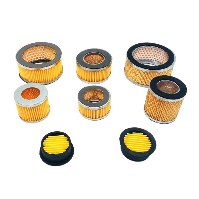 Jual CHROMEE 1Pcs Yellow Air Filter Element Inside Air Compressor ...