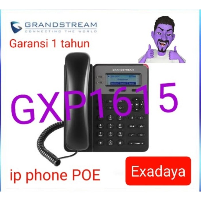 Jual Grandstream GXP1615 IP Phone [PoE | Shopee Indonesia