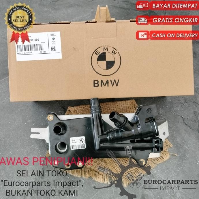 Jual Oil Cooler Matic Bmw N52 F10 F01 F02 17217638580 Genuine ...