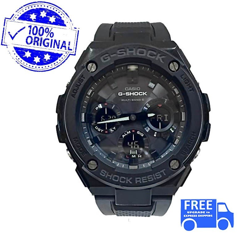 Jual Casio G-Shock GST W100G 1BJF Bekas G-shock GST-W100G-1B G-Shock ...