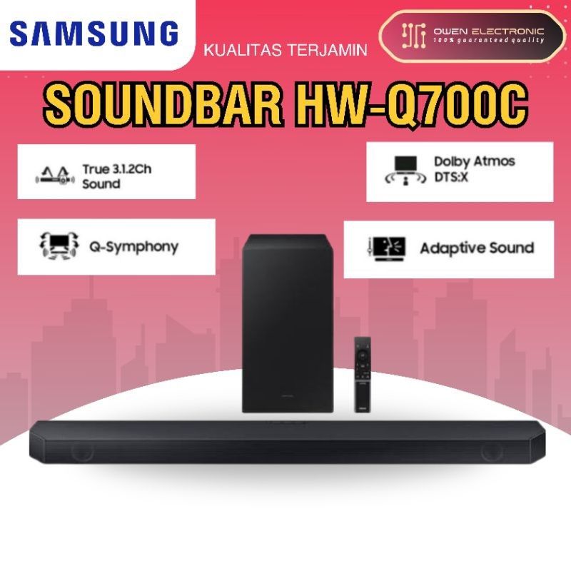 Jual SAMSUNG HW-Q700C / Q700C / HW-Q700D WIRELESS ATMOS SOUNDBAR HW Q700D | Shopee Indonesia