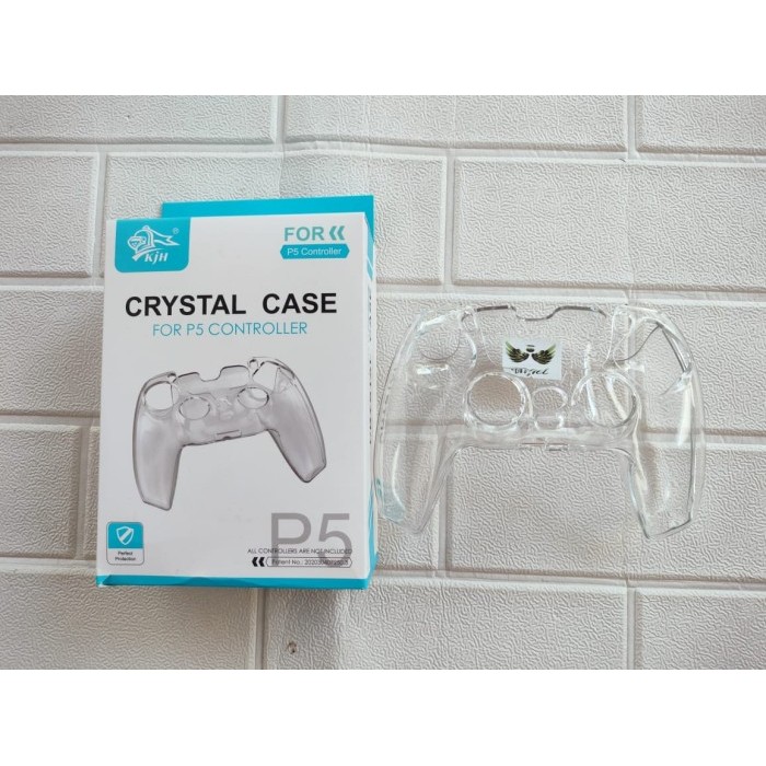 Jual PS5 KJH CRYSTAL CASE STIK DUALSENSE PS5 MIKA CASE CLEAR TRANSPARAN ...
