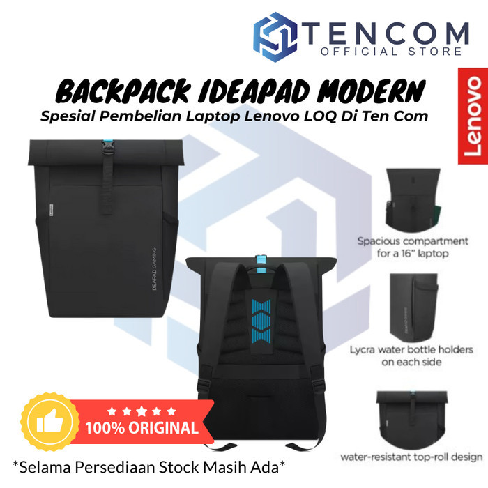 Jual LENOVO IDEAPAD GAMING MODERN BACKPACK + MOUSE LOQ M100 RGB ...