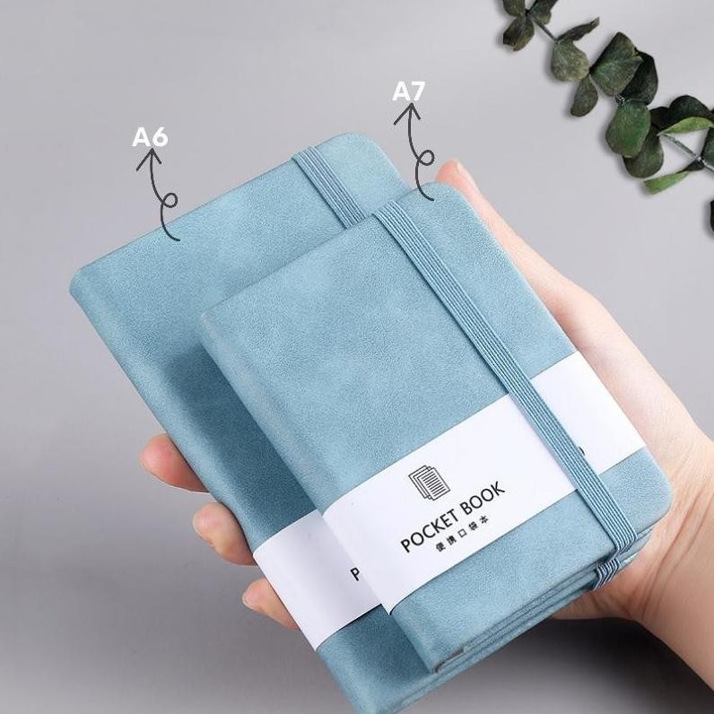 Jual XQ NOTEBOOK MINI POCKET A7/A6 BUKU CATATAN KECIL BOOK AESTHETIC ...