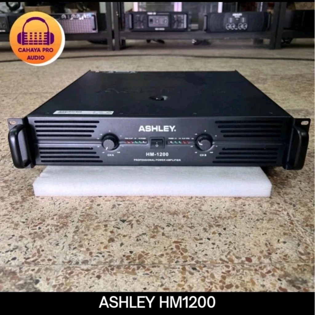 Jual Power Amplifier Ashley HM1200 HM 1200 Original Class H Power ...