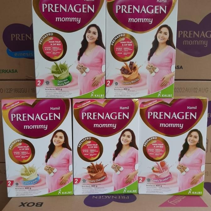 Jual prenagen mommy 400gr coklat/vanila/strawberry/mocca/kacang hijau | Shopee Indonesia