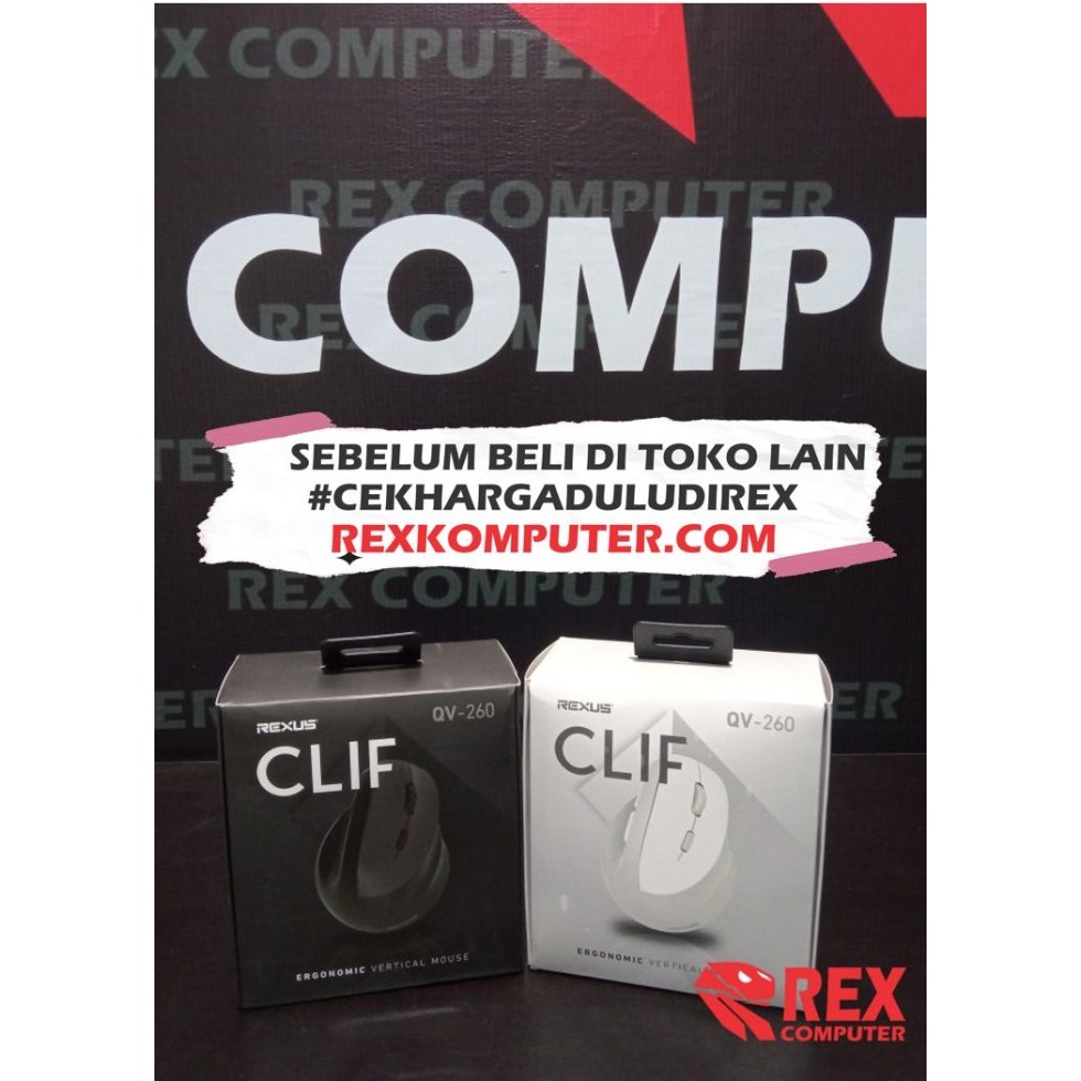 Jual Rexus CLIF QV260 Wireless Gaming Mouse | Shopee Indonesia