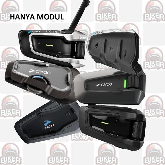 Jual Modul Cardo Intercom Packtalk Bold - Black l Freecom 1+ 4+ Mesin ...