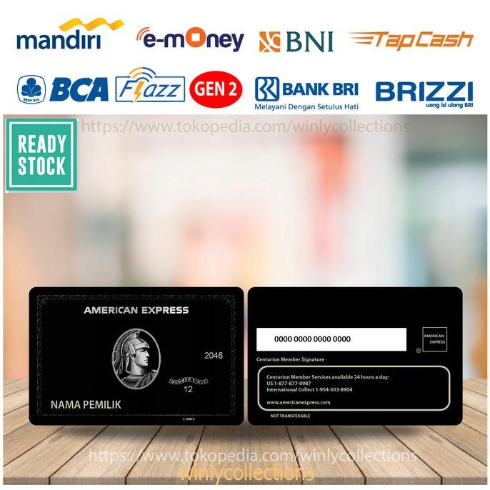 Jual Produk Baru!! KARTU EMONEY MANDIRI BCA GEN 2 BRI BNI NEW AMEX ...