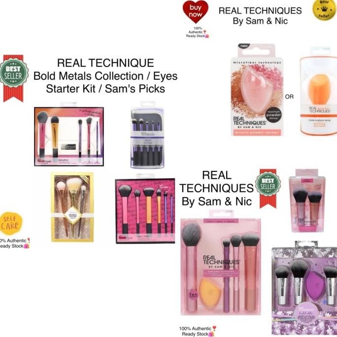 Jual REAL TECHNIQUES Everyday Essentials (5Pcs/Set) (READY STOCK ...