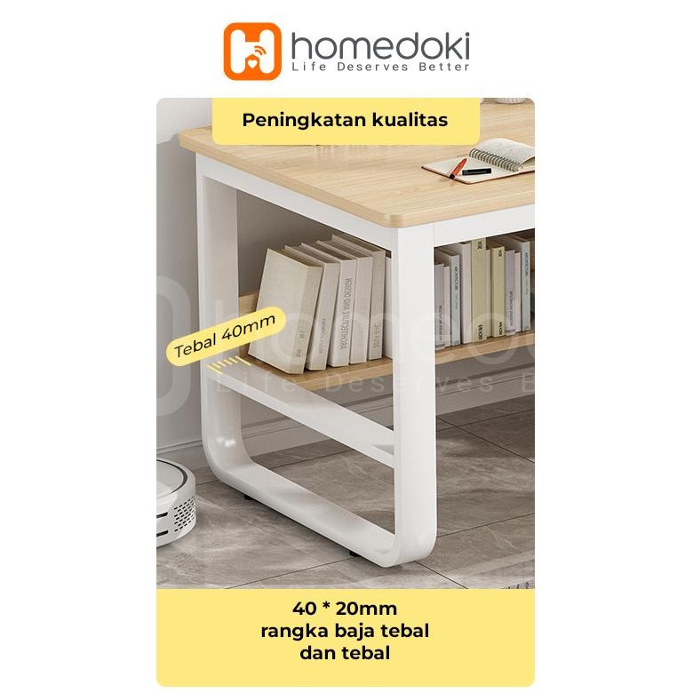 Jual Meja Kantor / Meja Komputer / Meja Kerja Minimalis / 120cm Meja Belajar / Meja Kantor ...